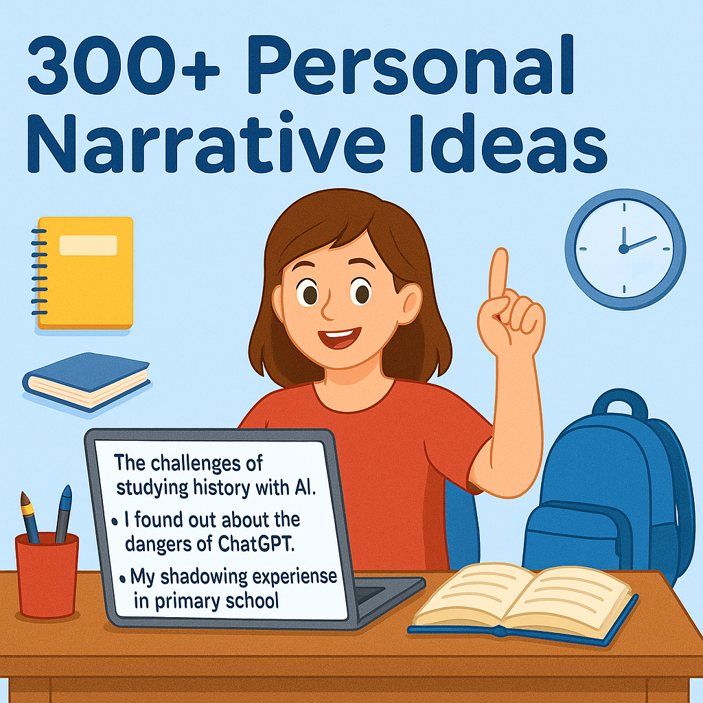 300 Narrative essay topics for inspiration and great narrative ideas ...