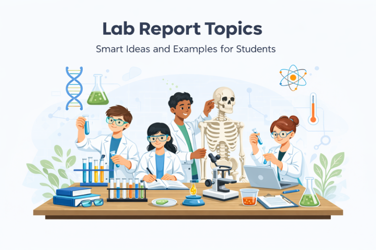 Lab report topics for students and college classes